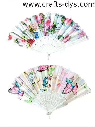 Chinese wind plastic silk fan, fan dance, Ms. Fan, fan gift, wedding, with a fan performance with a fan