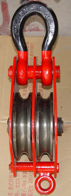snatch block with hook/ring
