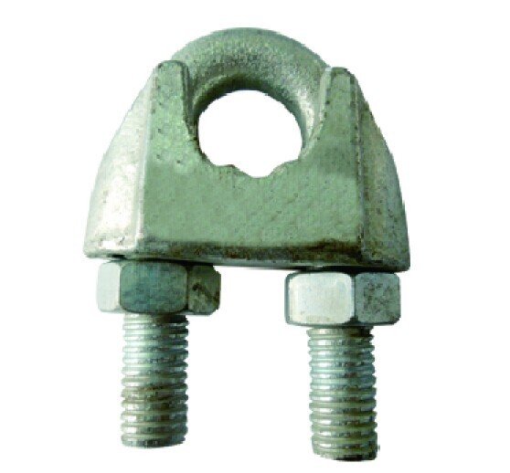 U.S. type GALV MALLEABLE WIRE ROPE CLIP