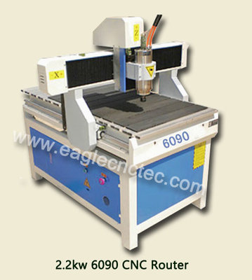 2.2KW 6090 CNC Router Sign Making Light Duty CNC Machine
