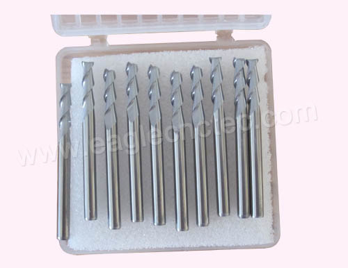 Aluminum Cutting Router Bits |One Flute Spiral Bits For Aluminum