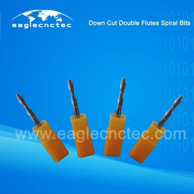Double Flutes Spiral Downcut Router Bit For Sale