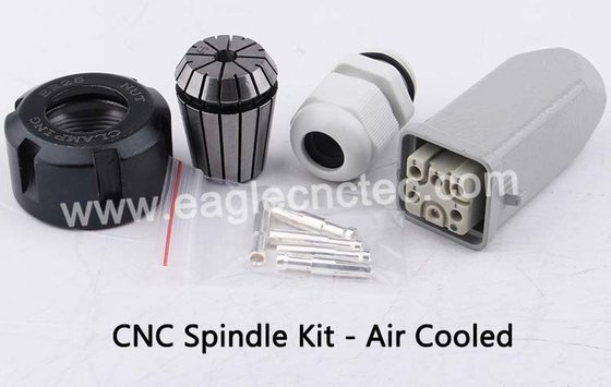 Air Cooled Spindle 3.5kw/4.5kw/6.0kw/7kw DIY CNC Spindle Kit Model GDZ105x102-3.5/GDZ120x103-4.5/GDZ120x103-6
