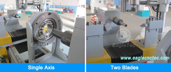 CNC Wood Turning Lathe For Roman Pillars and Stair Banister Making