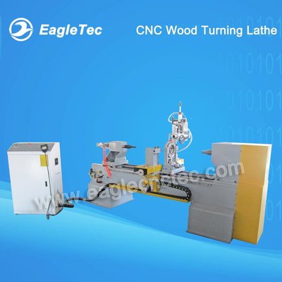 CNC Wood Turning Lathe For Stair Banister Making
