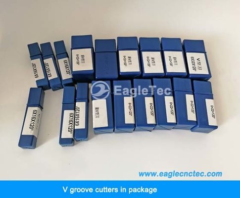 120 Degree V Groove Cutter With 6mm Shank For Vee Cut Jobs