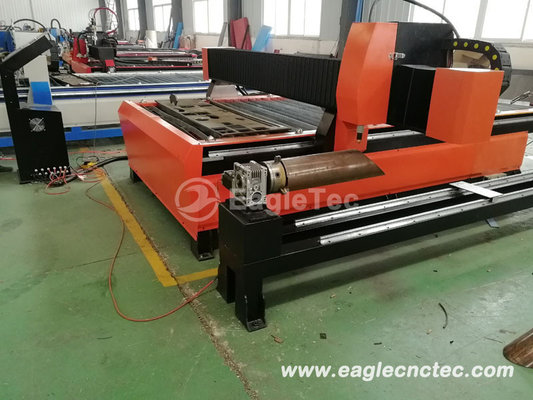 Large Diameter Steel Pipe Cutter CNC Plasma Cutting Machine