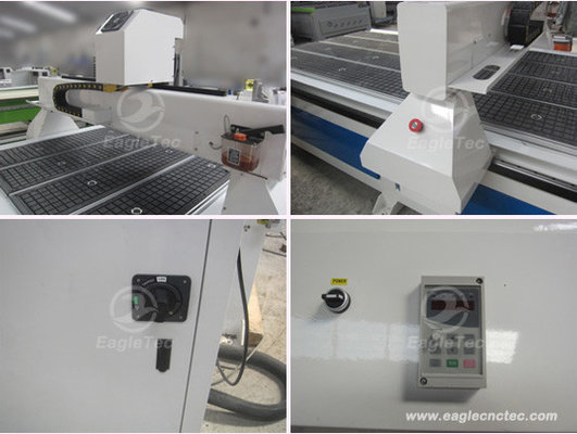 4x8 CNC Router for Wood with 3KW Italian HSD Spindle