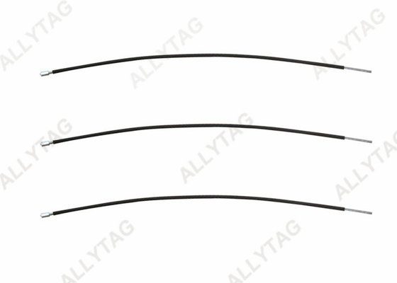 Plastic Coated Strong Lanyard Cable , Anti Theft Fittings One Head Pin OEM Acceptable