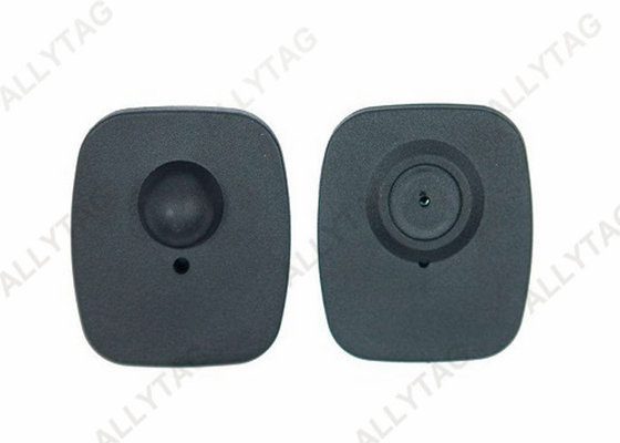 ABS Plastic Material EAS Hard Tag 48x42mm Dimension Three Balls Magnetic Locking