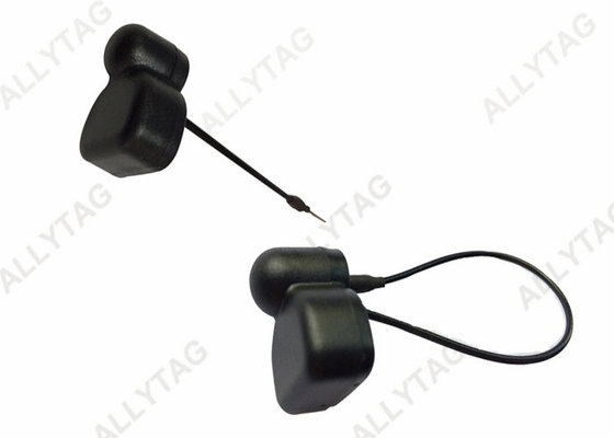 Supermarket EAS Hard Tag 1.0 - 1.2m Detection Mini Lanyard RF / AM Tag