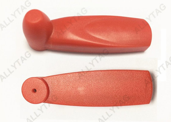 Red Color  EAS Security Tag Anti Theft Defeat Resistance For Garments Stores