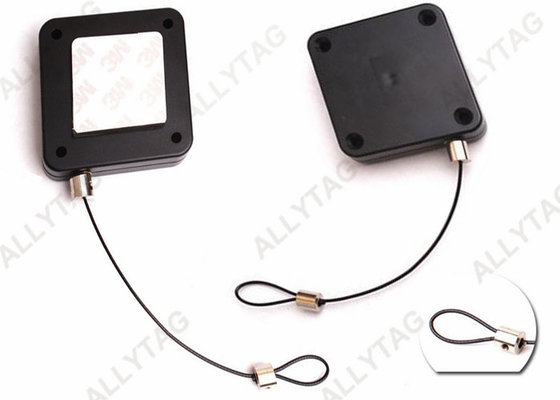 63.5 x 63.5 x 17.5mm Anti Theft Pull Box ABS Material For Hardware Store