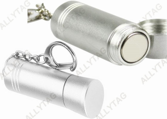 Aluminum Silver Security Tag Detacher 53x18mm Dimension For Stop Lock