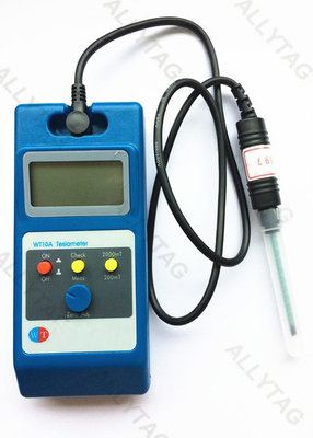 High Sensitive Magnetic Detacher Teslameter 0 - 2000mT Measurement Scope
