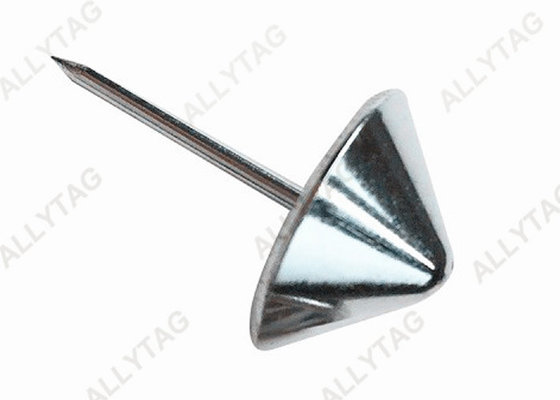 Stainless Steel Security Tag Pin , Anti Theft Hardware Smooth / Groove Type