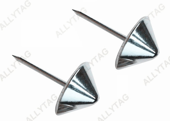 Stainless Steel Security Tag Pin , Anti Theft Hardware Smooth / Groove Type