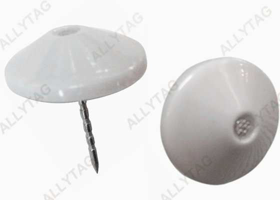 Retail Shop Hard Tag Pin Reusable Plastic Head 16 - 21mm Customized Pin Length