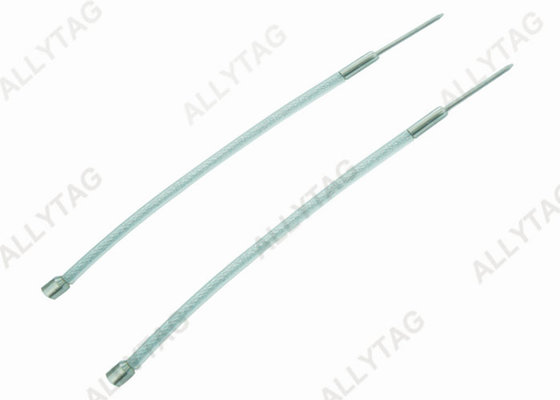 Super Strong Anti Theft Lanyard Cable Transparent Coated Compatible With Hard Tag