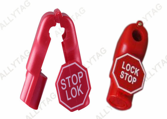 ABS Plastic Eas Anti Theft Peg Hook Locks 39x19x15mm Dimension Logo Printing