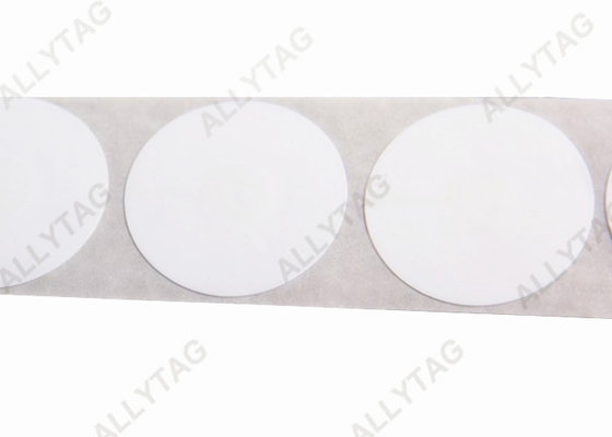 Round Printing Anti Theft Security Labels , RF Sticker Labels Thermal Paper Material