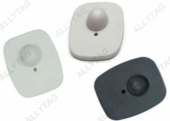 ABS Plastic Material EAS Hard Tag 48x42mm Dimension Three Balls Magnetic Locking