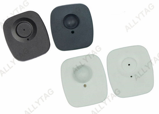 ABS Plastic Material EAS Hard Tag 48x42mm Dimension Three Balls Magnetic Locking
