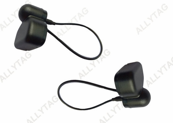 Supermarket EAS Hard Tag 1.0 - 1.2m Detection Mini Lanyard RF / AM Tag