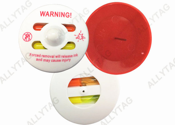 RF / AM Frequency Clothes Security Tag Ink , Ink Tag Magnet Two Inks Featuring