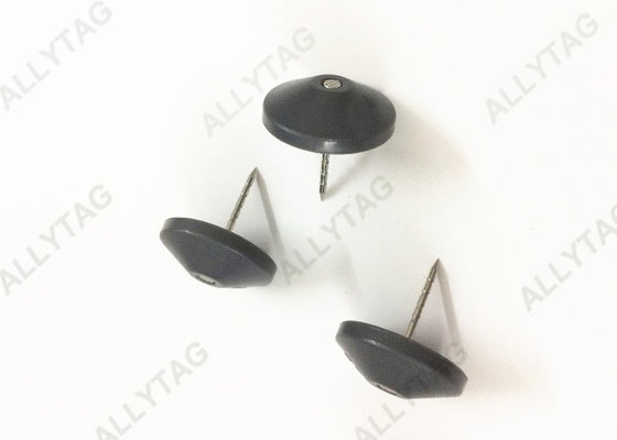 Security Hard Anti Theft Accessories , Plastic Head Steel Security Tag Pin 16mm