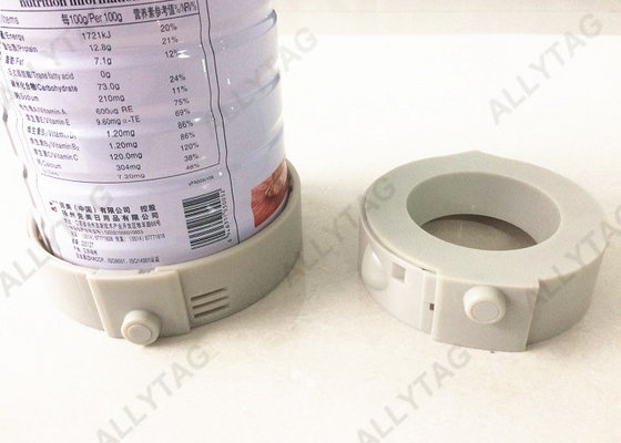 Anti Shoplifting 450gr / 900gr EAS Bottle Tag ABS Plastic For Milk Can