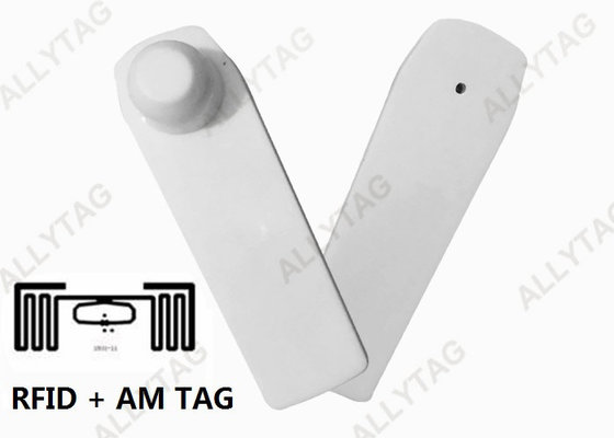 RFID 58KHz Anti Theft Tag Magnetic Lock 66 x 33mm  Dimension For Garment Stores