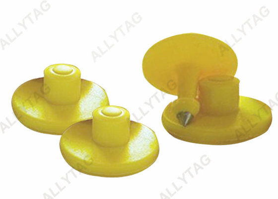 Animal Ear UHF RFID TAGS Antenna Chip Inside For Farm Cattles Cows Tracing