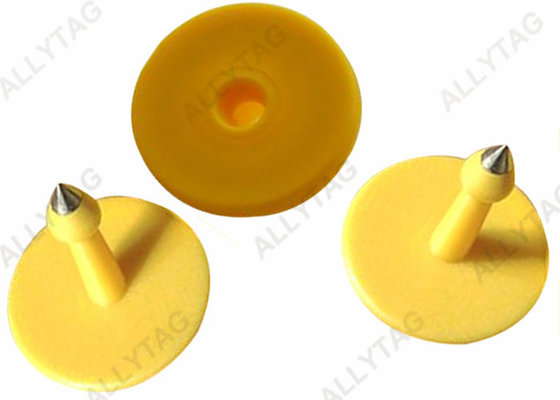 Animal Ear UHF RFID TAGS Antenna Chip Inside For Farm Cattles Cows Tracing