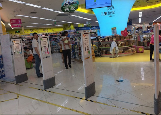 High Sensor Entrance Store Security Gates Aluminum Alloy Prevent Shoplifting