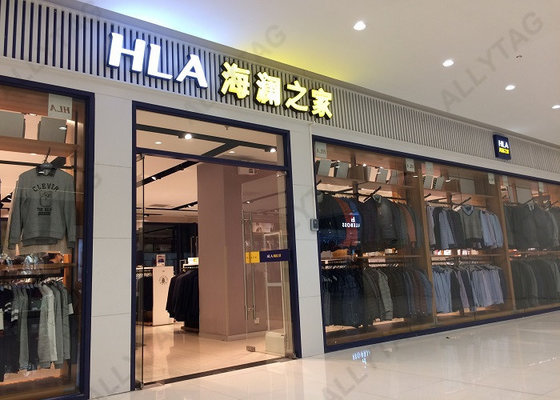High Sensor Entrance Store Security Gates Aluminum Alloy Prevent Shoplifting