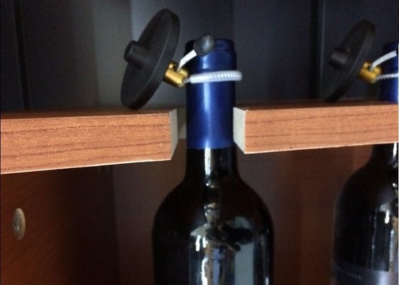 RF System Gates Bottle Security Tags For Wines Stores Loss Prevention