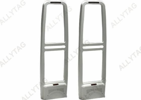 Flame Retardent HIPS EAS Security System For Retail Store Entrance White / Grey Color