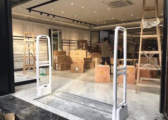 Anti Lost EAS Security System , White Security Antenna Systems For Clothe Stores