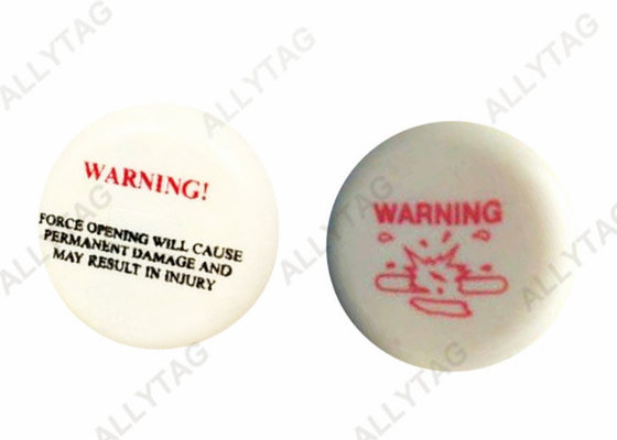 40mm EAS Ink Security Tag  AM / RF Smooth Pin For Clothes / Shoes / Bags