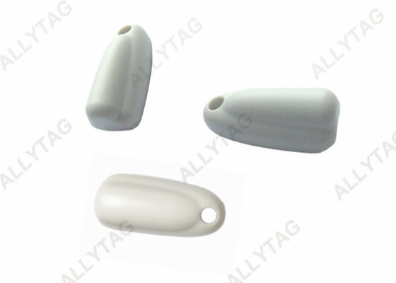 AM 58KHz EAS Jewelry Tag Security Alarm For Bracelet Anti Lost White Color