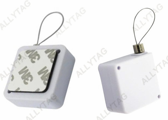 Retractable Cable Security Pull Box One Copper Pillars Terminal For Watches Display