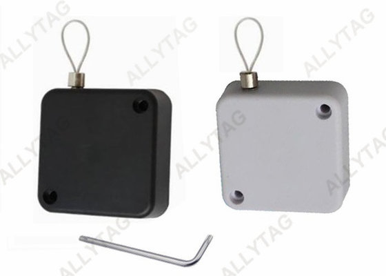 EAS Anti Theft Pull Box 3M Sticker Installation 44 x 44 x 16mm With Black / White Color