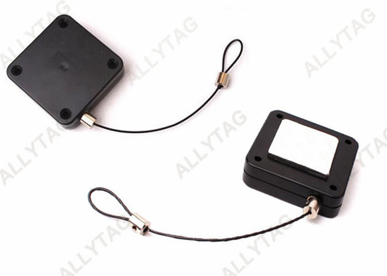 63.5 x 63.5 x 17.5mm Anti Theft Pull Box ABS Material For Hardware Store