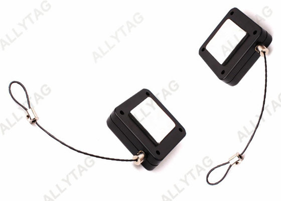 63.5 x 63.5 x 17.5mm Anti Theft Pull Box ABS Material For Hardware Store