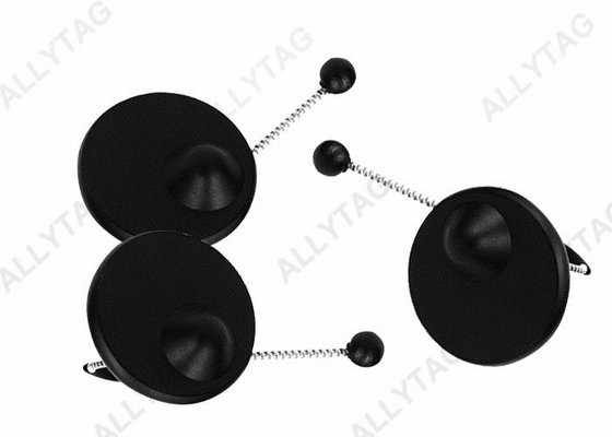 Metal Cable Lanyard EAS Security Tags For Can Store RF 8.2MHz