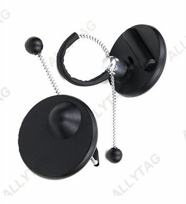 Metal Cable Lanyard EAS Security Tags For Can Store RF 8.2MHz
