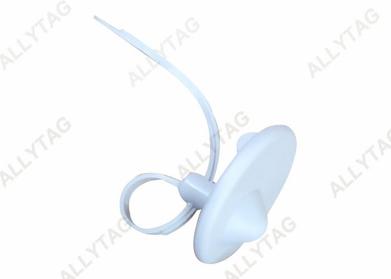 RF Plastic Belt Strap Hard Security Tags For Liquor Bottles 50mm Diameter