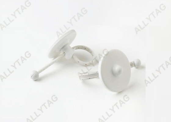 Adjustable Reinforced Strap Bottle Security Tags With Alarm 8.2MHz Radio Frequency