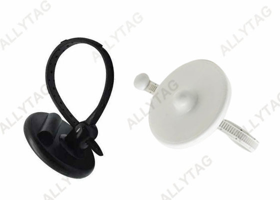Adjustable Reinforced Strap Bottle Security Tags With Alarm 8.2MHz Radio Frequency